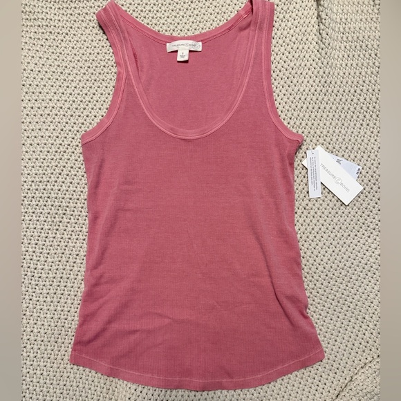 Treasure & Bond | Tops | Treasure Bond Dusty Rose Tank Top | Poshmark